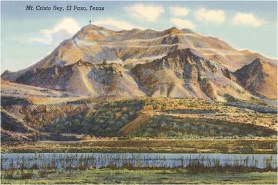 'Mt. Cristo Rey, El Paso, Texas' Print | AllPosters.com