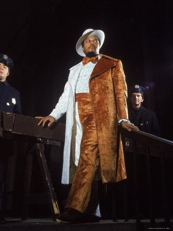 'Muhammad Ali Fan in Half Sequined, Velvet Suit at Madison Square ...