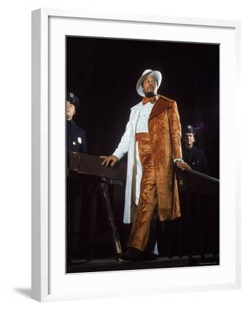 'Muhammad Ali Fan in Half Sequined, Velvet Suit at Madison Square ...