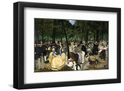 'Music in the Tuileries, 1862' Prints - Edouard Manet | AllPosters.com