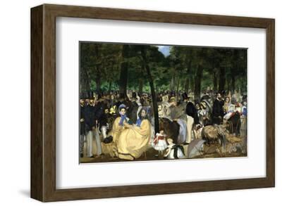 'Music in the Tuileries, 1862' Prints - Edouard Manet | AllPosters.com