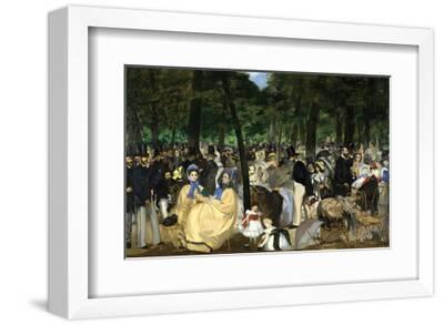 'Music in the Tuileries, 1862' Prints - Edouard Manet | AllPosters.com