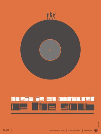 'Music is the Soul Poster' Posters - NaxArt | AllPosters.com