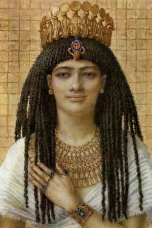 'Mutnezemt, Ancient Egyptian Queen of the 18th Dynasty, 14th-13th ...