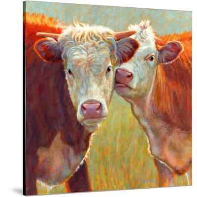 'Muzzle Nuzzle' Stretched Canvas Print - Rita Kirkman | AllPosters.com