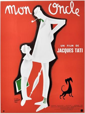 'My Uncle, 1958, "Mon Oncle" Directed by Jacques Tati' Giclee Print ...