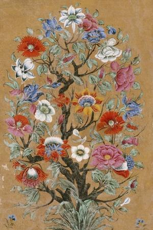 'Mythical Plant. Mughal, Early 19th Century' Giclee Print | AllPosters.com