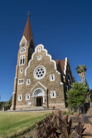 'Namibia, Windhoek. Famous Historical Christ Church Cathedral ...
