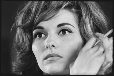 'Nancy Kovac close up Portrait, 1963 (B/W Photo)' Giclee Print ...