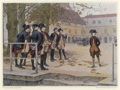 'Napoleon in 1779 as a "Nouveau" at the Military School at Brienne ...