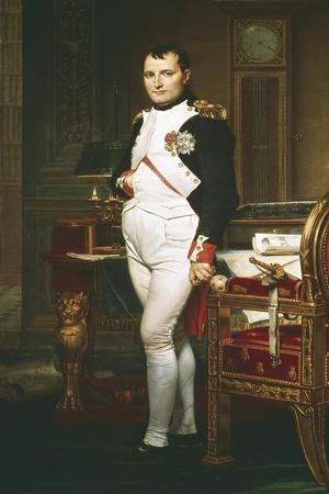 'Napoleon in His Study, 1812' Giclee Print - Jacques-Louis David ...