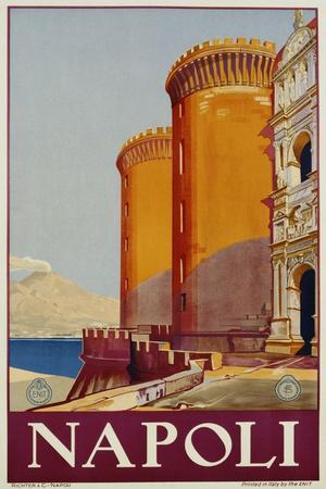'Napoli Travel Poster' Giclee Print | AllPosters.com