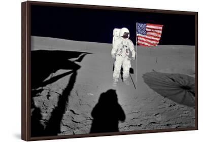 'NASA Astronaut Spacewalk Moon Photo Poster Print' Posters | AllPosters.com