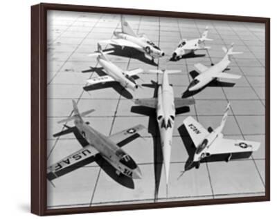 'NASA (NACA Research Aircraft, Bell X-1A, D-588-1, XF-92A, X-5,D-588-2 ...