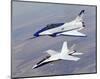 'NASA (X-31 & F-18 In Flight, 1994) Art Poster Print' Print ...