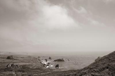 'When Sea Becomes Sky BW' Photographic Print - Nathan Larson ...
