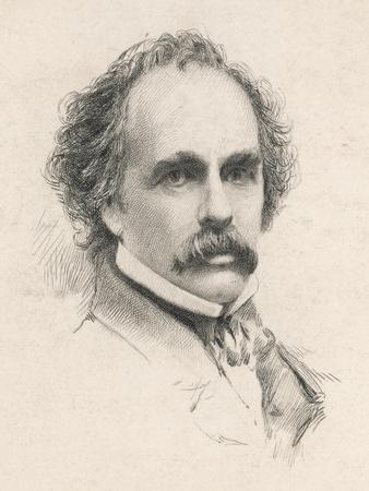 'Nathaniel Hawthorne (Originally Hathorne) American Writer at the Age ...