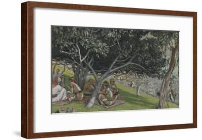 'Nathaniel under the Fig Tree from 'The Life of Our Lord Jesus Christ ...