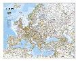 'National Geographic - Europe Classic Map, Enlarged & Laminated Poster ...