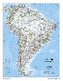 'National Geographic - South America Classic Map Laminated Poster ...