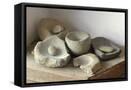 Native American Metates Y Manos, or Grinding Stones for Corn, at San ...