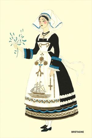 'Native Costume of Brittany' Poster | AllPosters.com