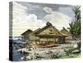 Native Village of Warus-Warus (Warus Warus), Seram, Island Located in ...