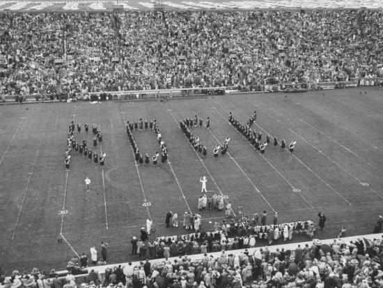 Navy Vs Notre Dame Football Game Half Time Tribute To Its Legendary