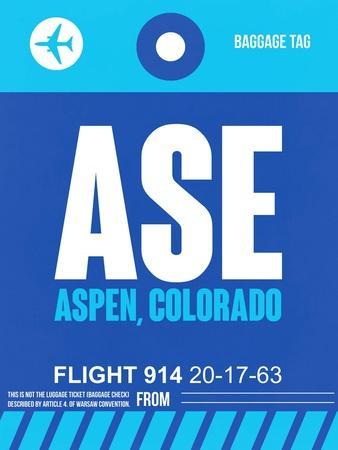 ASE Aspen Luggage Tag II - NaxArt | AllPosters.com