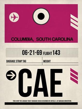 'CAE Columbia Luggage Tag I' Poster - NaxArt | AllPosters.com