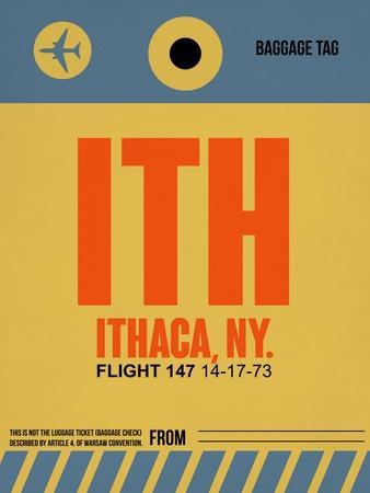 'ITH Ithaca Luggage Tag I' Prints - NaxArt | AllPosters.com