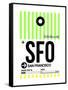 'SFO San Francisco Luggage Tag 3' Prints - NaxArt | AllPosters.com