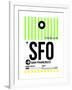 'SFO San Francisco Luggage Tag 3' Prints - NaxArt | AllPosters.com