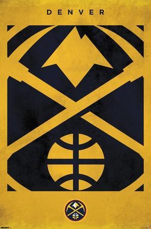 NBA Denver Nuggets - Logo 25 Prints | AllPosters.com