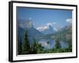 Lake Below Glaciated Peaks Photographic Print - Neil Rabinowitz ...