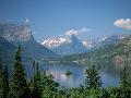 Lake Below Glaciated Peaks Photographic Print - Neil Rabinowitz ...