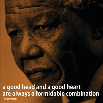 'Nelson Mandela Quote iNspire 2 Motivational Poster' Poster ...