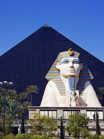 'Nevada, Las Vegas, Luxor Casino Pyramid and Sphinx, USA' Photographic ...