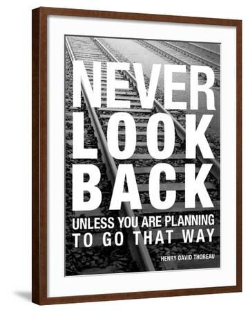 'Never Look Back' Poster - Walter Bibikow | AllPosters.com