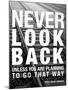 'Never Look Back' Poster - Walter Bibikow | AllPosters.com