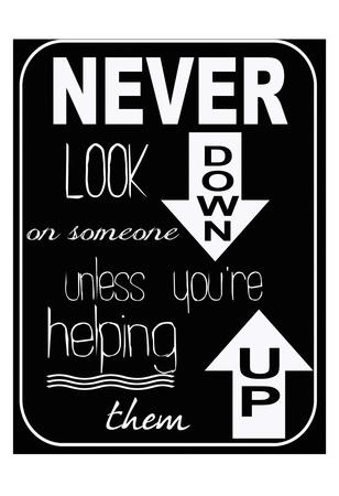 'Never Look Down' Art - Taylor Greene | AllPosters.com