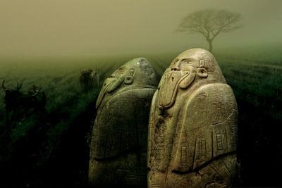 'New Light on the Olmec. 6 High; Nephrite; Tuxtla