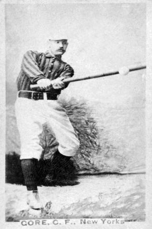 'New York City, NY, New York Giants, George Gore, Baseball Card' Poster ...