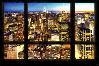 'New York City View from the Window' Giclee Print - Philippe Hugonnard ...