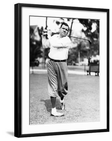 'New York Yankees. Yankees Outfielder Babe Ruth Playing Golf, Early ...