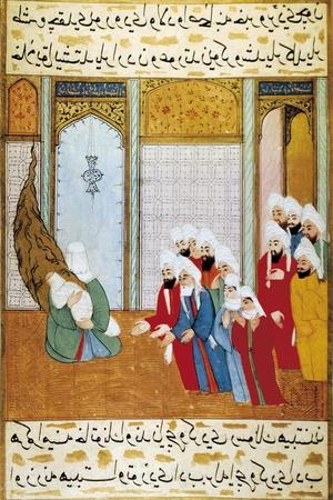 'Newborn Baby Muhammad, on His Mother's Arms' Print | AllPosters.com