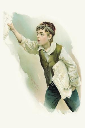 'Newspaper Boy' Prints | AllPosters.com