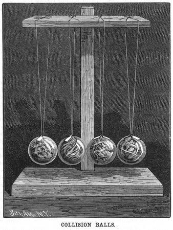 'Newton's Cradle, Pendulum Collision Balls' Posters | AllPosters.com