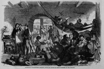 Nicaragua.-- Filibusters Reposing after the Battle in their Quarters at ...