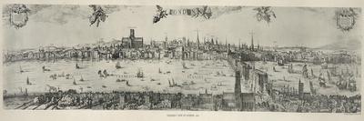 'Panorama of London, 1616' Giclee Print - Nicolaes Jansz Visscher ...